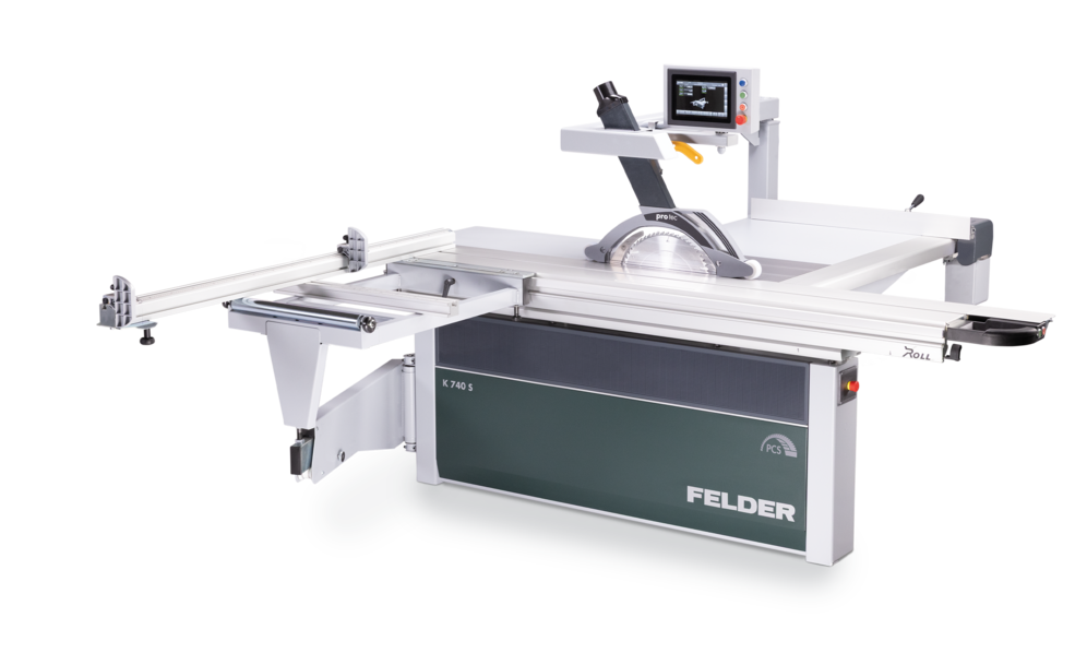 Felder | K 740 S x-motion PCS Sliding Panel Table Saw — Centex Automation