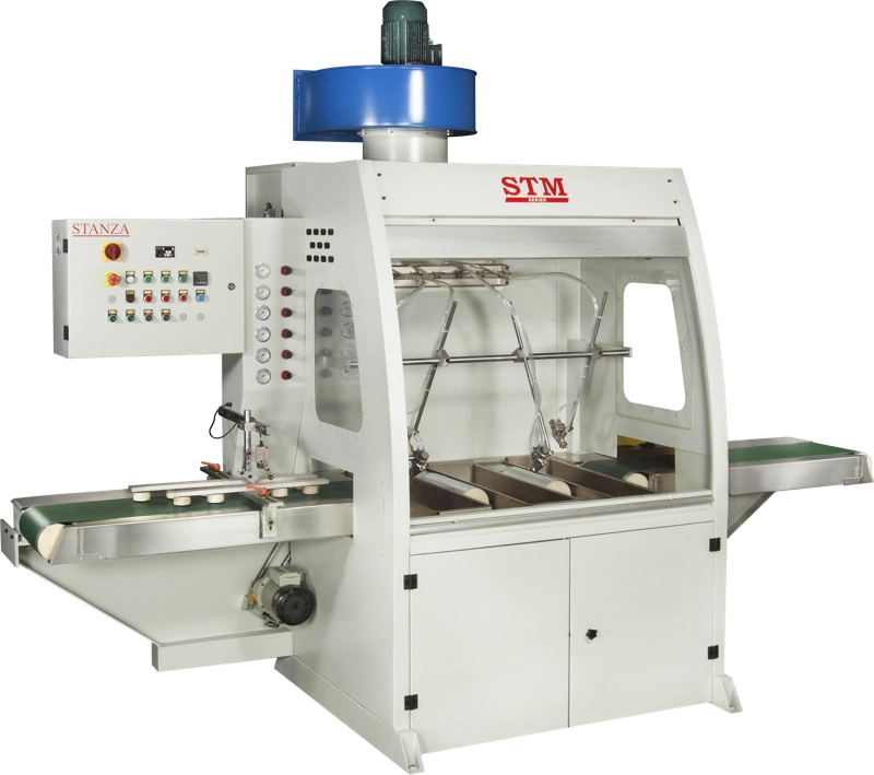 STANZA MACHINERY | STS 6 Head Linear Moulding Sprayer — Centex Automation