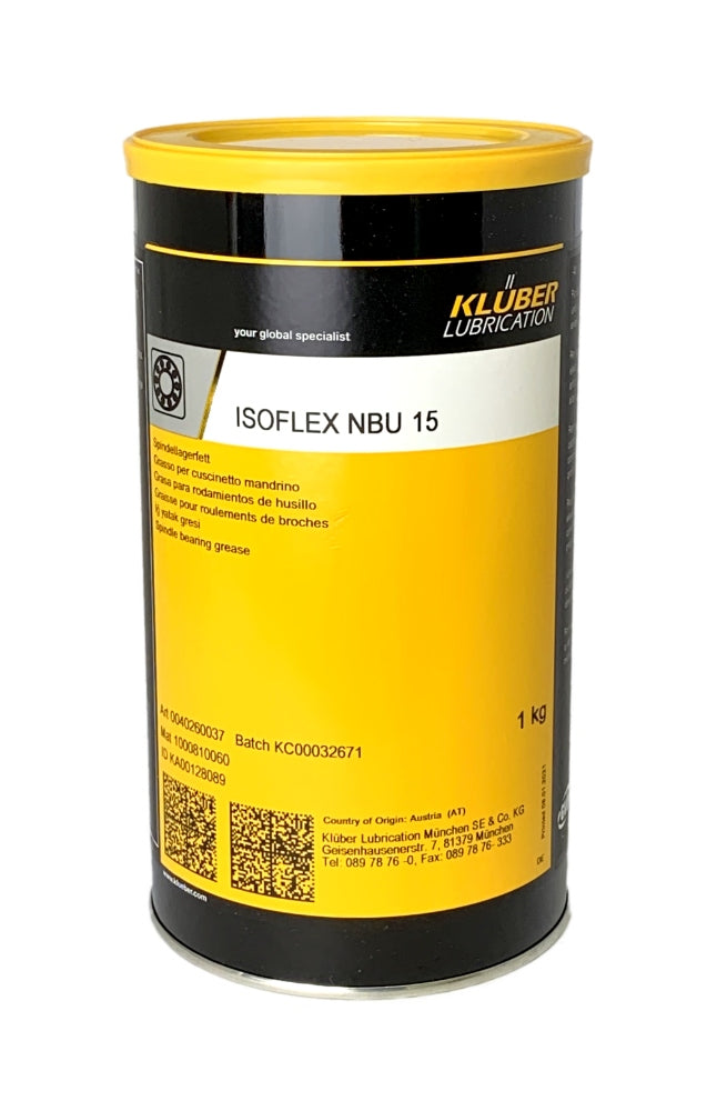 Kluber Isoflex NBU 15 Tub (1K) — Centex Automation