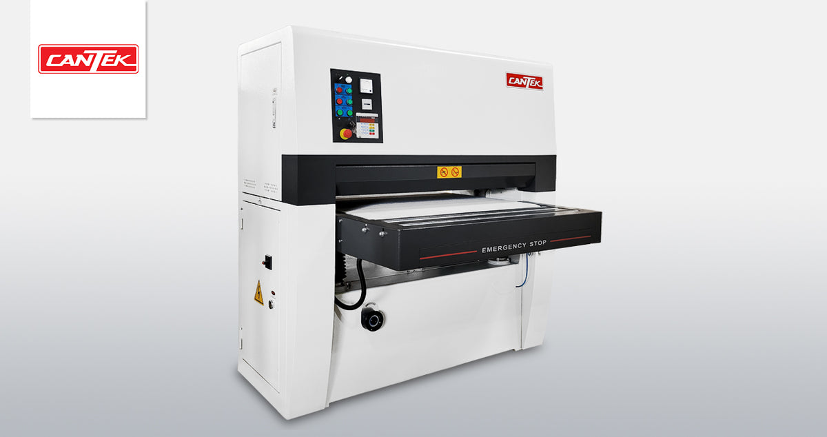CANTEK | C431 43" Wide Belt Sander (60" Belt) — Centex Automation