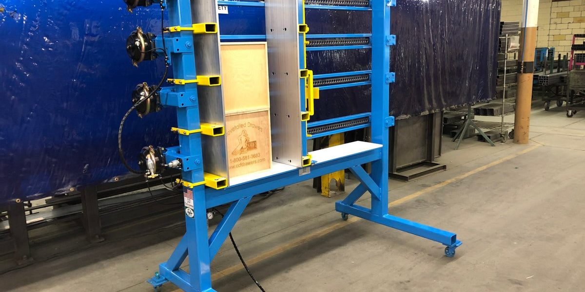JLT | #190C-M2 Large Capacity Drawer & Box Clamp — Centex Automation